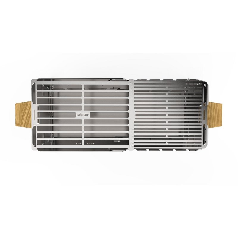 Knister Gas Grill Edelstahl Campinggrill Gasgrill R342 - camp1818 - I ...