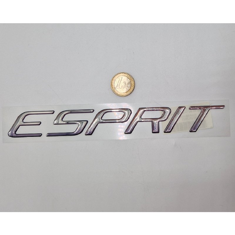 Esprit Logo Aufkleber Schriftzug „ESPRIT“ Deko Emblem silber T081 - c ...