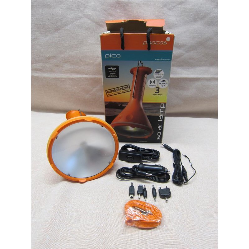 Pico Solar LED Leuchte Camping Lampe Solarlampe I409 - camp1818 - Ihr ...