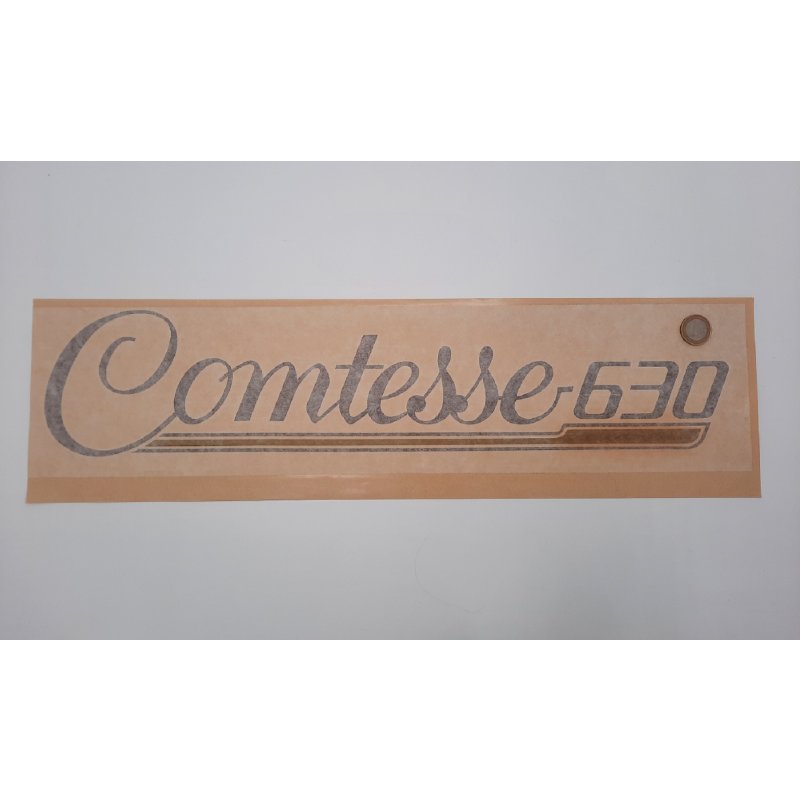 Tabbert Logo Aufkleber Schriftzug „Comtesse 630“ Deko Emblem P683 - c ...