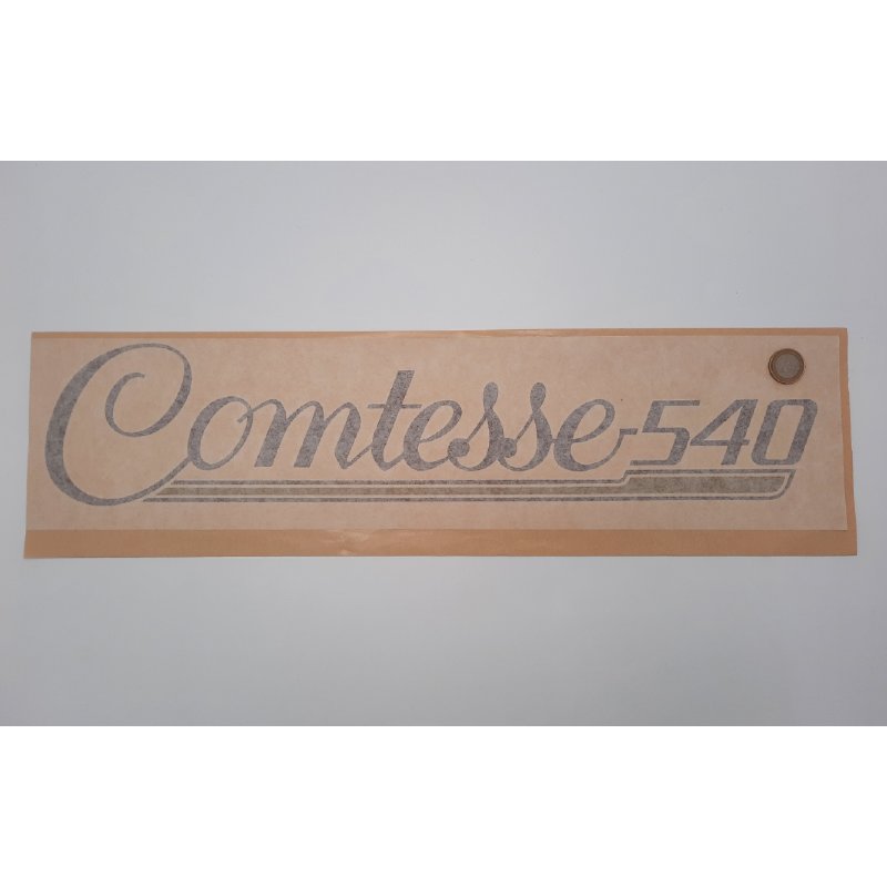Tabbert Logo Aufkleber Schriftzug „Comtesse 540“ Deko Emblem P684 - c ...