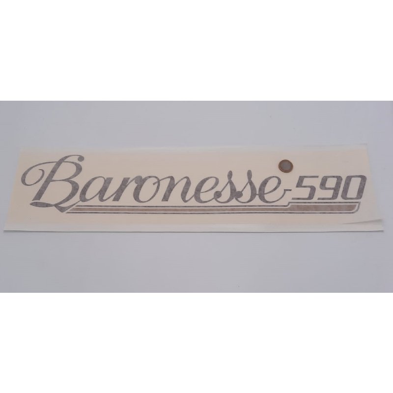 Tabbert Logo Aufkleber Schriftzug „Baronesse 590“ Deko Emblem P712 ...