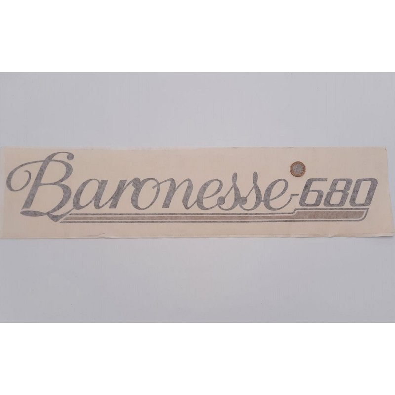 Tabbert Logo Aufkleber Schriftzug „Baronesse 680“ Deko Emblem P715 ...