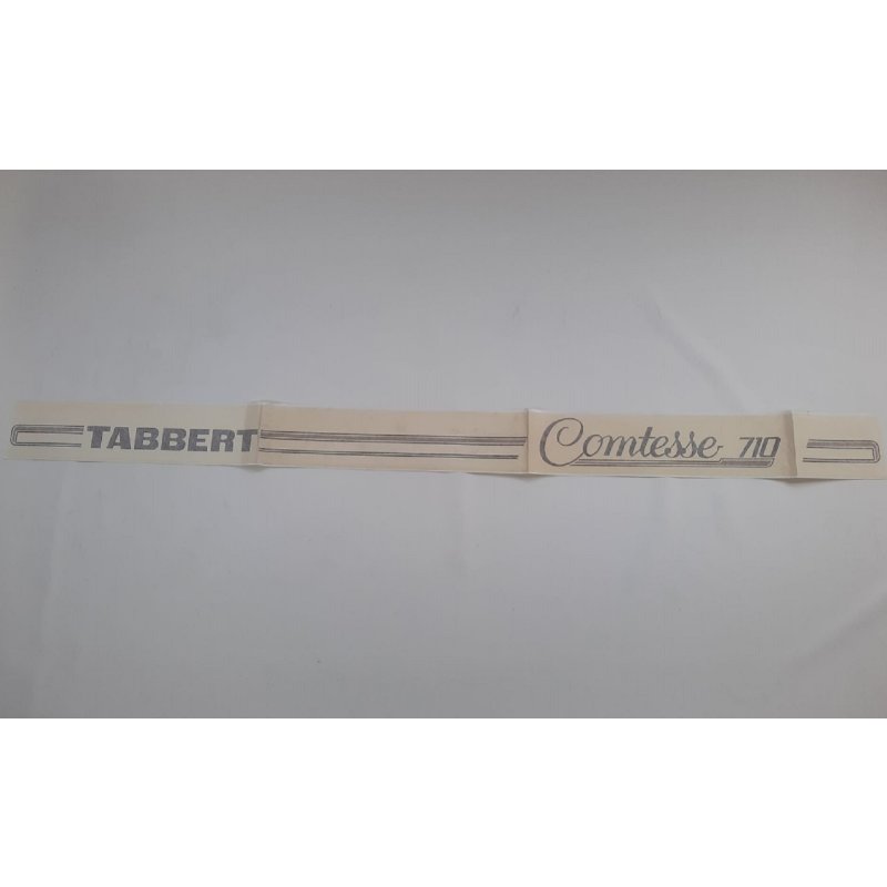 Tabbert Logo Aufkleber Schriftzug „Tabbert Comtesse 710“ Deko Emblem ...