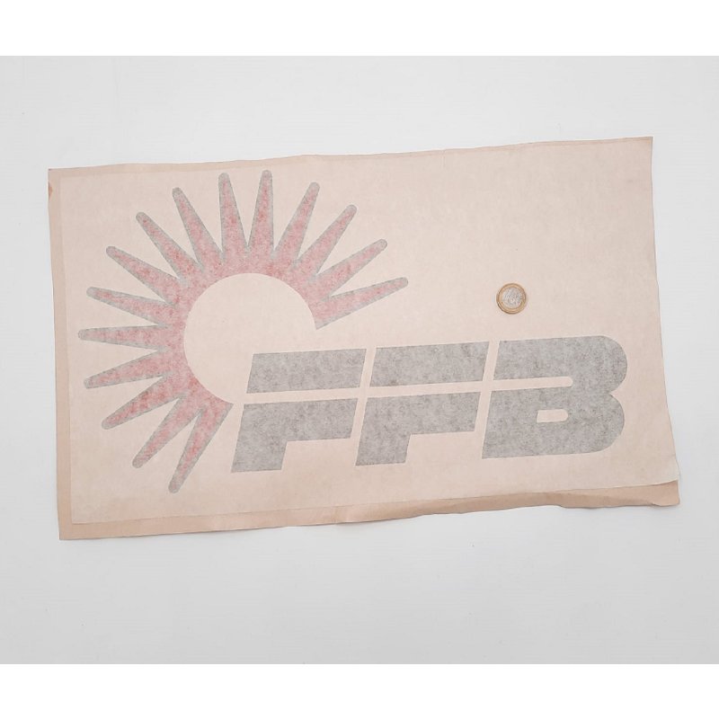Logo Aufkleber Schriftzug „FFB“ Deko Emblem P734 - camp1818 - Ihr Spe ...